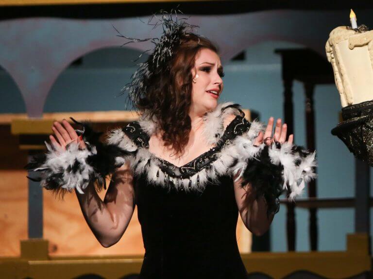 Tori Rogers loves playing the “flirty feather duster” Babette in CTH’s ...