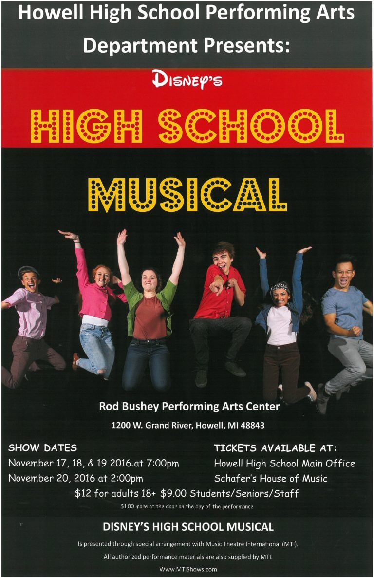 ‘High School Musical’ coming to Howell – The Livingston Post.com