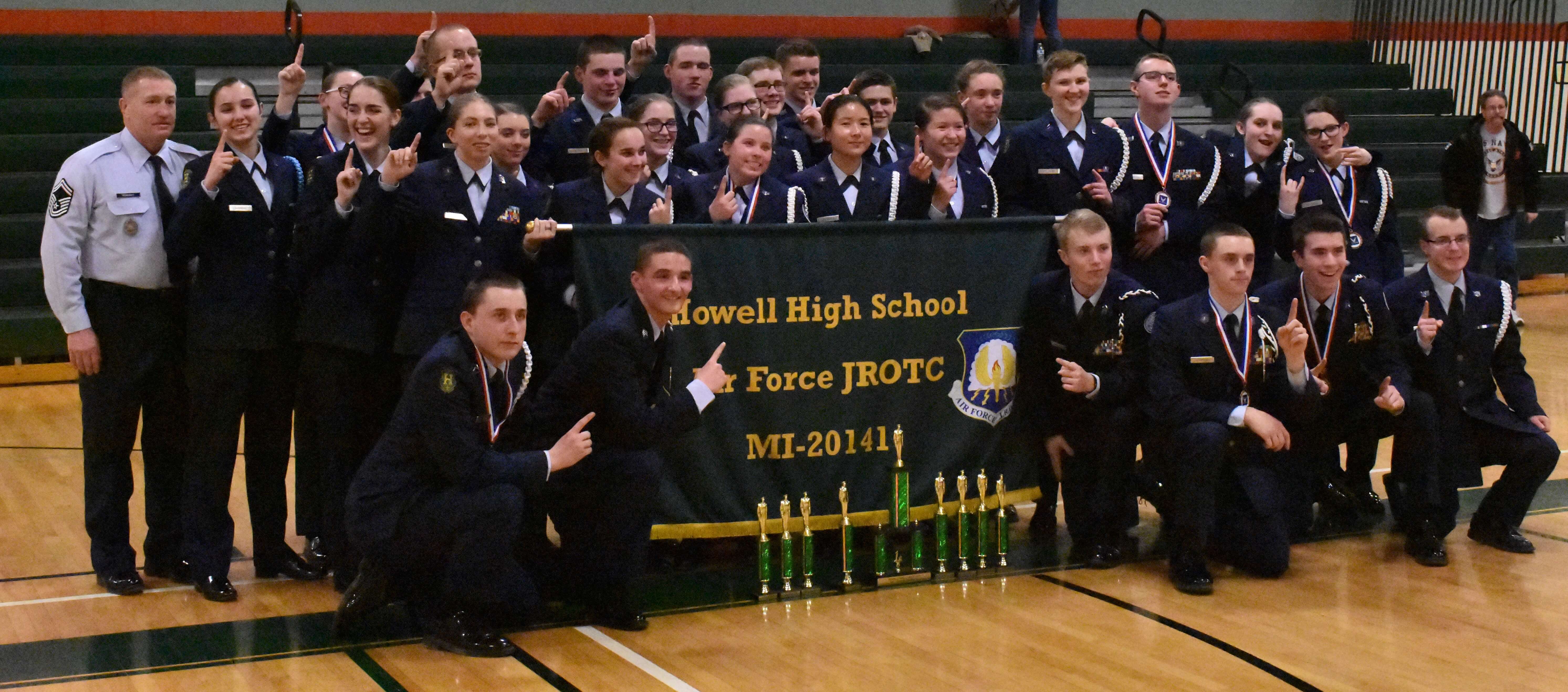 Howell Air Force JROTC drill team earns first place in meet – The ...