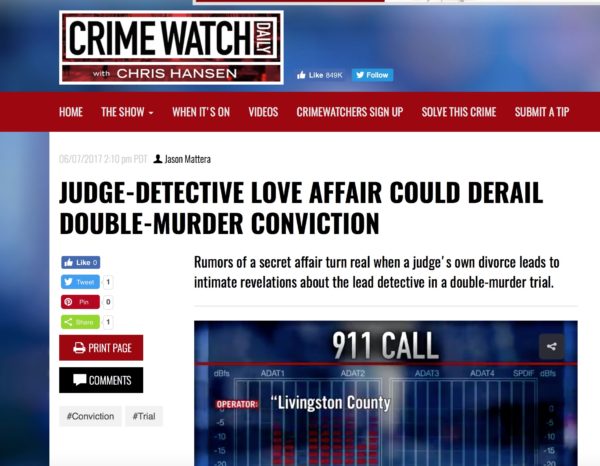 WATCH: Judge Brennan scandal gets national TV attention on “Crime Watch ...