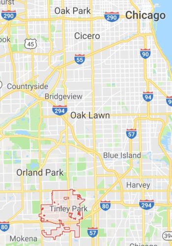 Tinley Park map – The Livingston Post.com