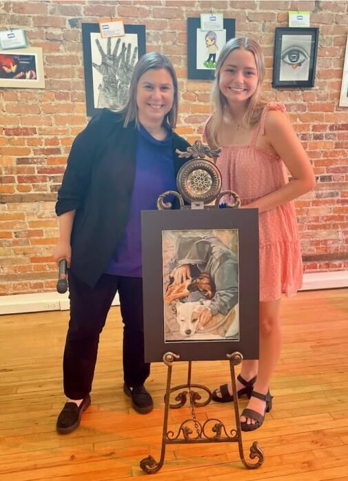 Slotkin announces winners of Congressional Art Competition; piece by ...