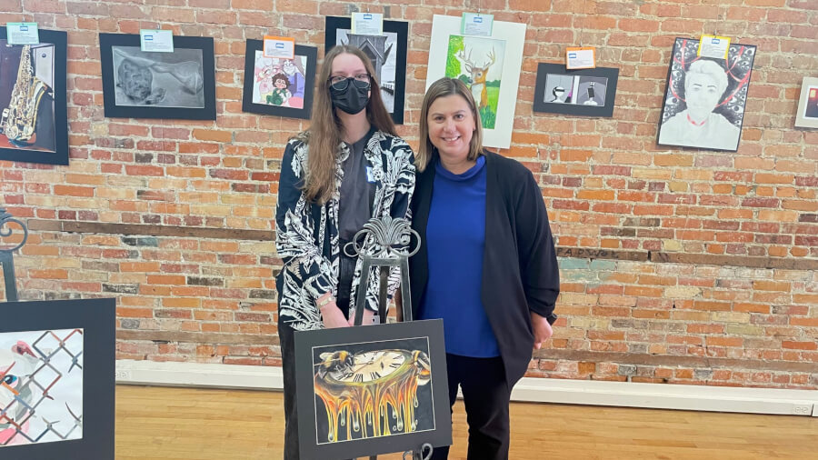 Slotkin announces winners of Congressional Art Competition; piece by ...