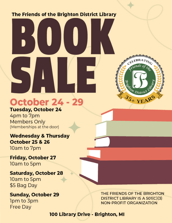 Brighton library’s fall book sale opens Oct. 24 – The Livingston Post.com