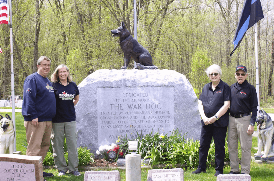 Brighton couple raises funds for Michigan War Dog Memorial – The ...