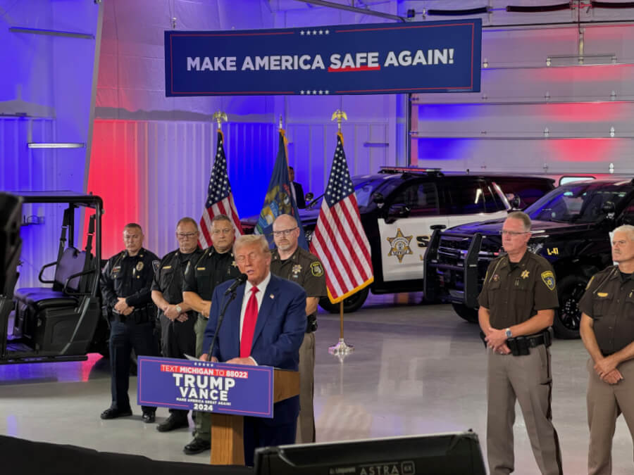 Trump’s Howell visit becomes flashpoint for campaign finance questions ...