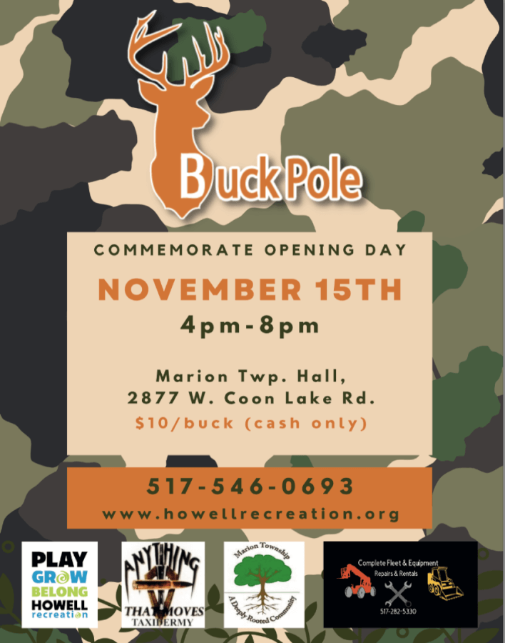 Annual buck pole set for Saturday – The Livingston Post.com